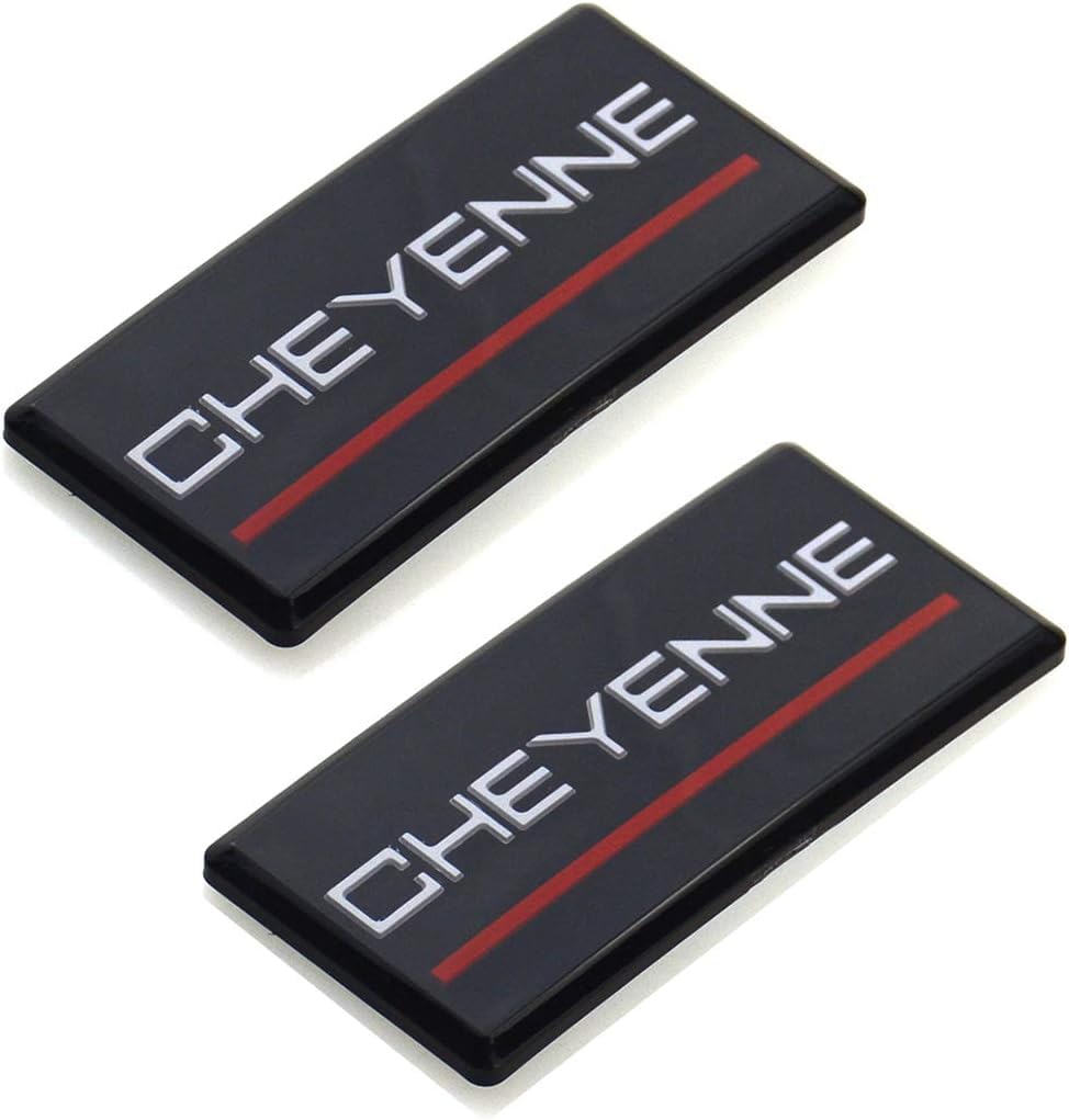 Amazon.com: 2pcs Cheyenne Cab Emblems Replacement for 88-94 Chevrolet ...