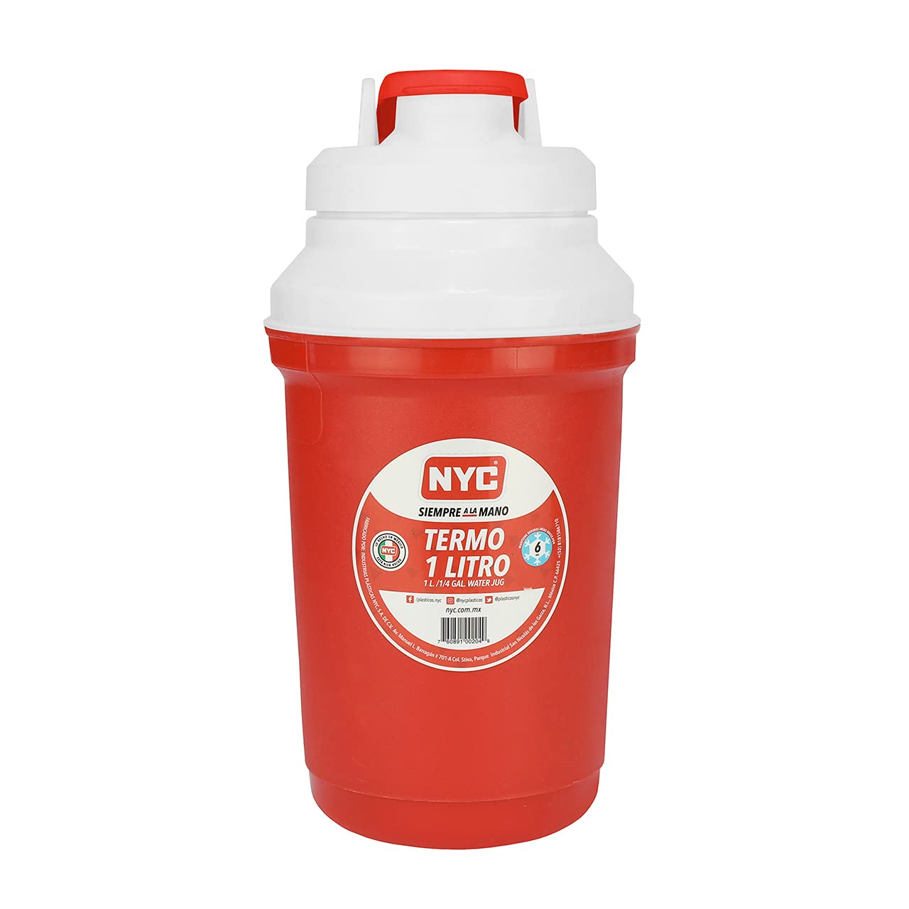 NYC Termo 1 litro (Azul) : Amazon.com.mx: Hogar y Cocina