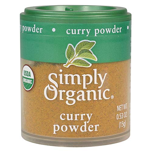 Amazon.com : Simply Organic Curry Powder, Certified Organic | 0.53 oz ...