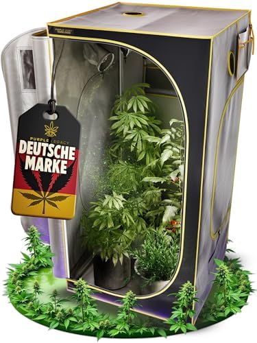 PURPLE LEGACY® 60 x 60 x 160 cm 1680D Oxford Fabric Growing Box ...