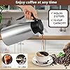 Amazon.com: Thermal Coffee Carafe 70 oz / 2L Insulated Stainless Steel, Coffee Carafes Double ...
