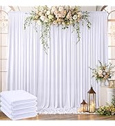 Amazon.com : 30x10 ft Wrinkle Free Gold Sequin Backdrop Curtain for ...