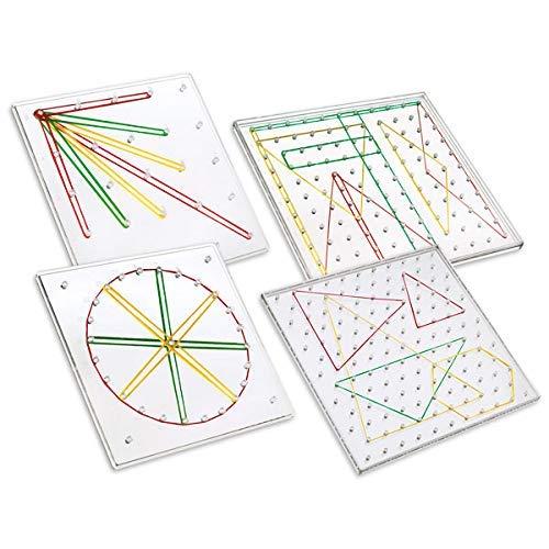 MATHWORLD Plastic Geo-board , Multicolour : Amazon.in: Office Products