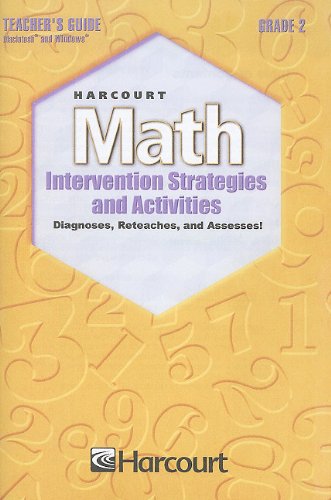 Harcourt Math Intervention Strategies and Activities, Grade 2 ...