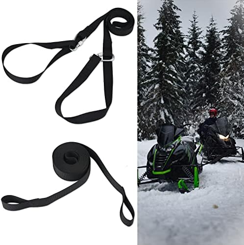 Amazon.com: Snowmobile Tow Rop Reinforced Tow Strap Snowmobile ...