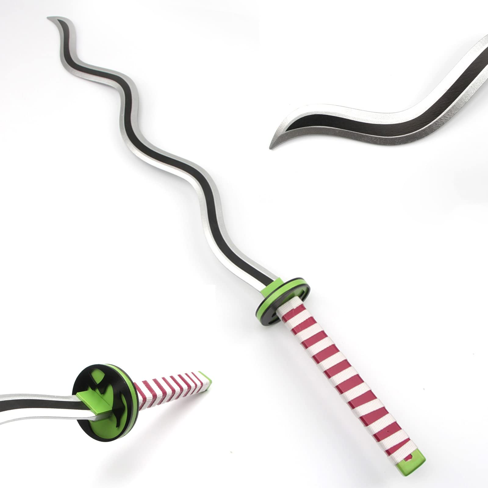 Buy LIUD Demon Slayer Cosplay Samurai Toy Demon Slayer Wooden Iguro ...