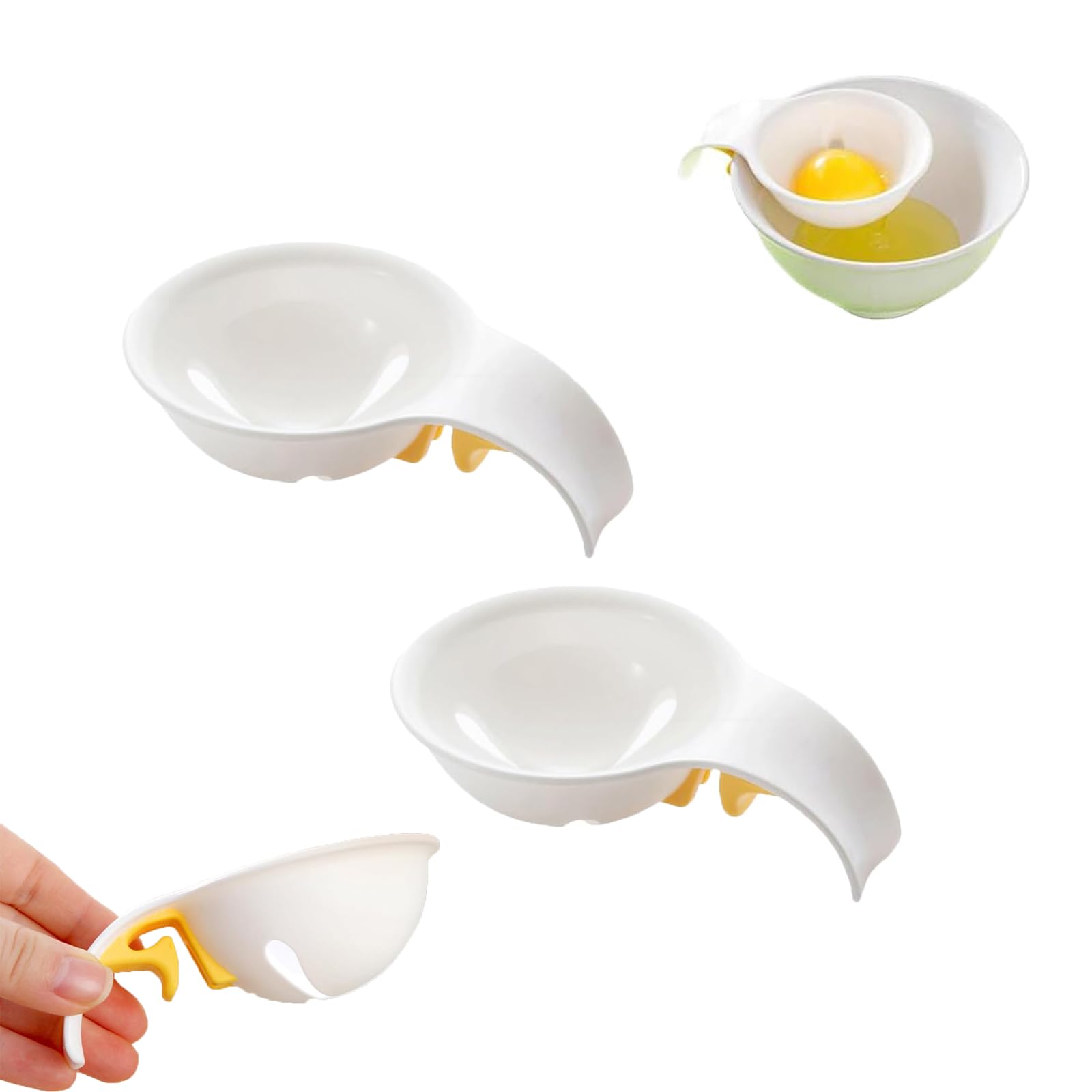 Amazon.com: Egg Separator, Egg White Separator, Egg Yolk Separator ...