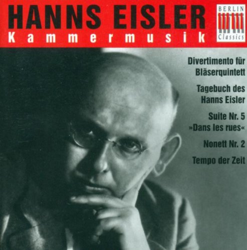 Amazon.com: Eisler: 3 Lieder for Voice and Chamber Orchestra ...