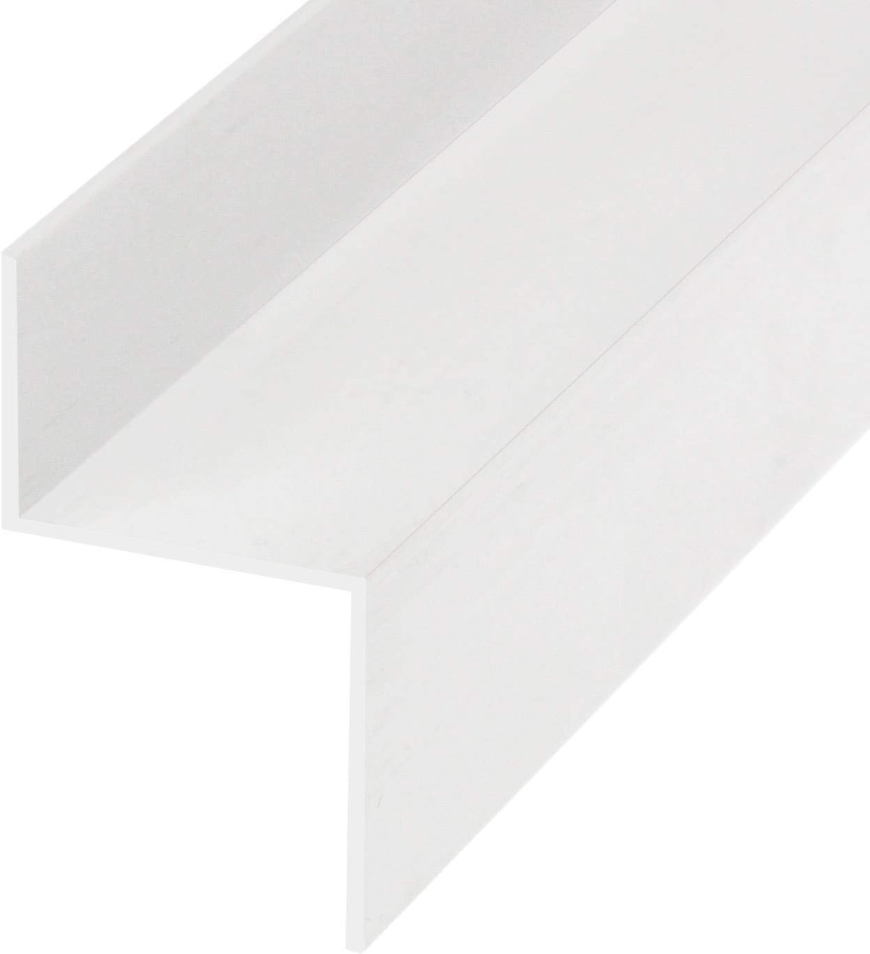 White - UPVC Shiplap Cladding 45mm Drip Trim : Amazon.co.uk: DIY & Tools