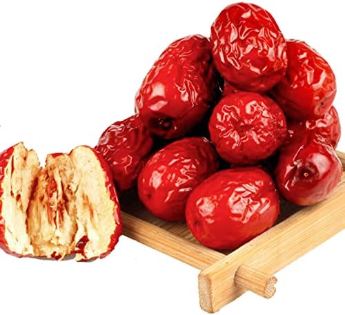 Amazon.com: Red Dates Dried Fruit Dried Jujube Dates 7.05 oz， Wash free ...