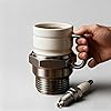 Spark Plug Mug, Novelty Spark Plug-Shaped Coffee Cup, 12 Ounce Creative ...