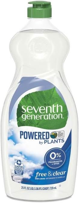 Amazon.com: Seventh Generation Dish Liquid Soap Free & Clear liquid ...