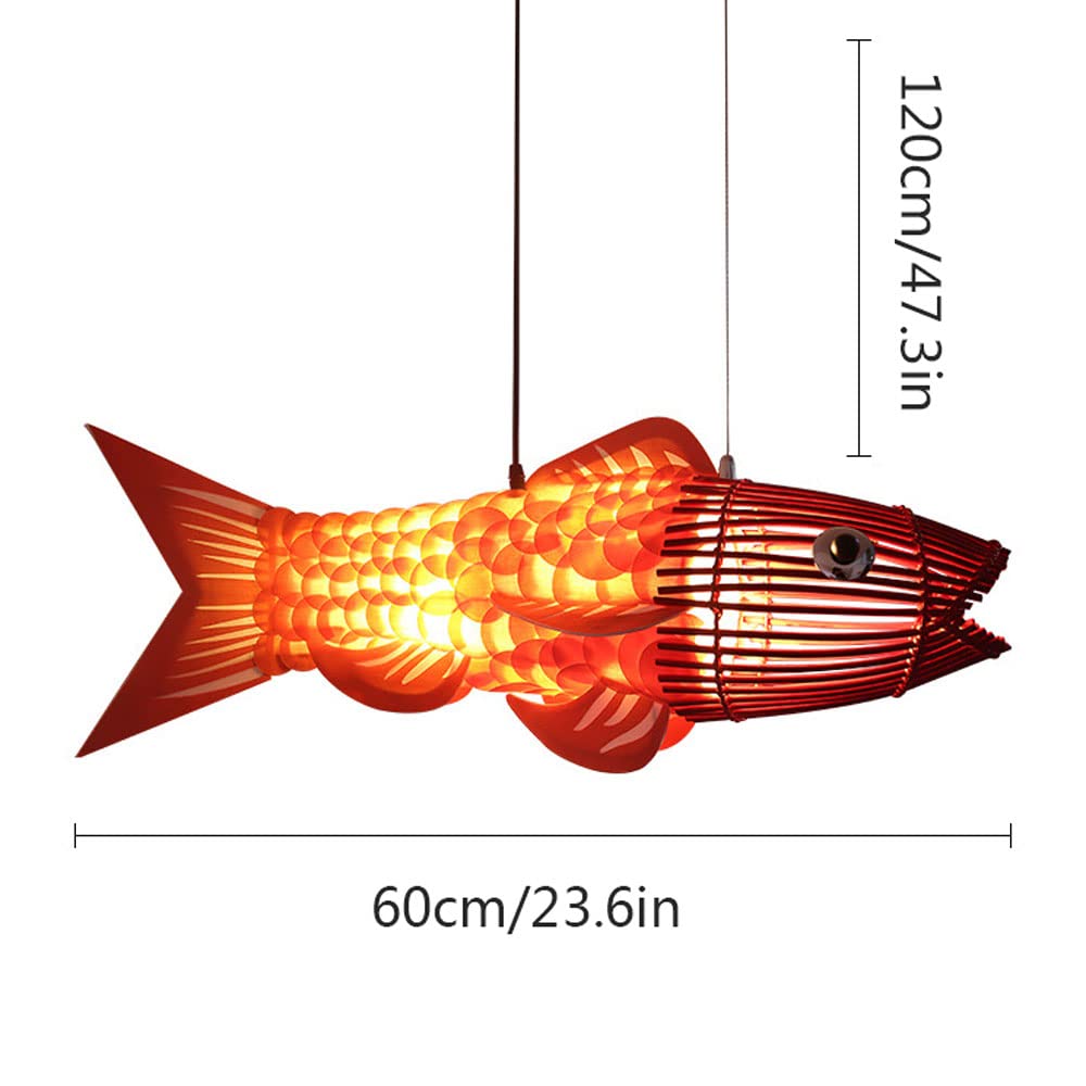 Blue Fish Pendant Light Two Tone Bamboo Blue Pendant Lights Triple