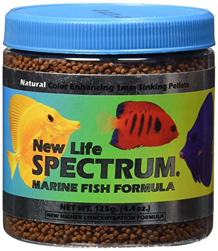 New Life Spectrum Marine Fish Formula 1mm Sinking Pellet Fish Food ...