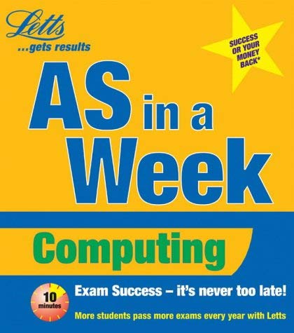 Computing Revise As Level In A Week Sean O Byrne 9781840853728