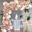 Balloon Garland Arch Kit, 102 Pcs Rose Gold Balloons Arch Kit with ...