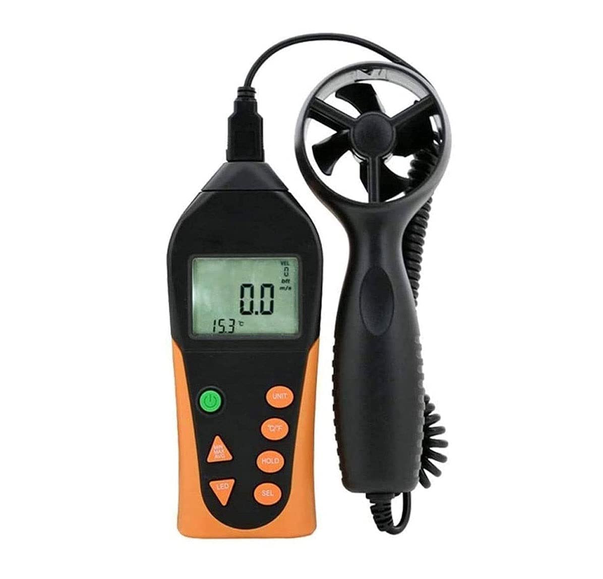 Buy Digital Anemometer Wind Speed Meter Anemometer Measures Wind Speed ...