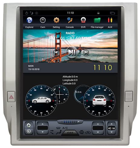Buy Car Stereo Screen for Toyota Tundra 2014-19 | Tesla Style Online at ...