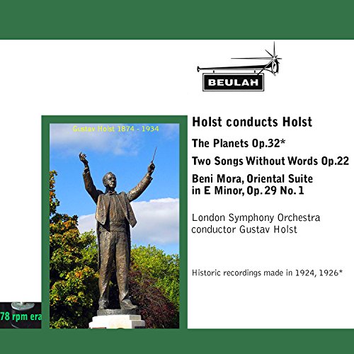 Amazon.com: Holst Conducts Holst : Gustav Holst & London Symphony ...