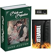 Book Safe with Combination Lock, Hidden Safe (9.5 x 6.2 x 2.2 Inch ...
