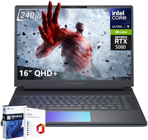 Amazon.com: Alienware 16 Area-51 Gaming Laptop 2025 New, NVIDIA RTX ...