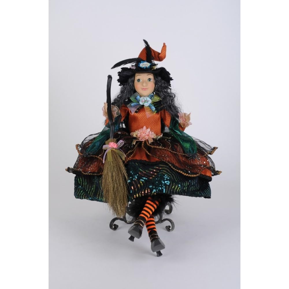 Amazon.com: Karen Didion Trixie Witch Figurine Polyresin : Home & Kitchen