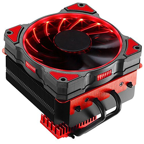 Jonsbo CR-101 CPU Cooler (4 Pin, 1600 RMP) (Red) : Amazon.in: Computers ...