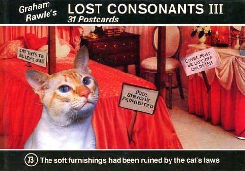 Lost Consonants: No.3 (Guardian books) by Graham Rawle (1993-10-18 ...