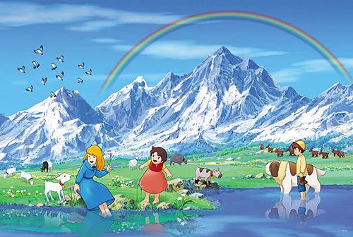 Heidi Girl of the Alps- From Switzerland to Japan to Germany | A German ...