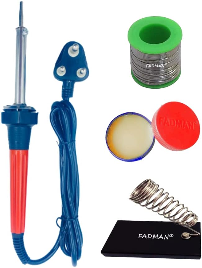 FADMAN SOLDERING IRON 60 W | BEST BUNDLE KIT | SOLDER WIRE | FLUX ...