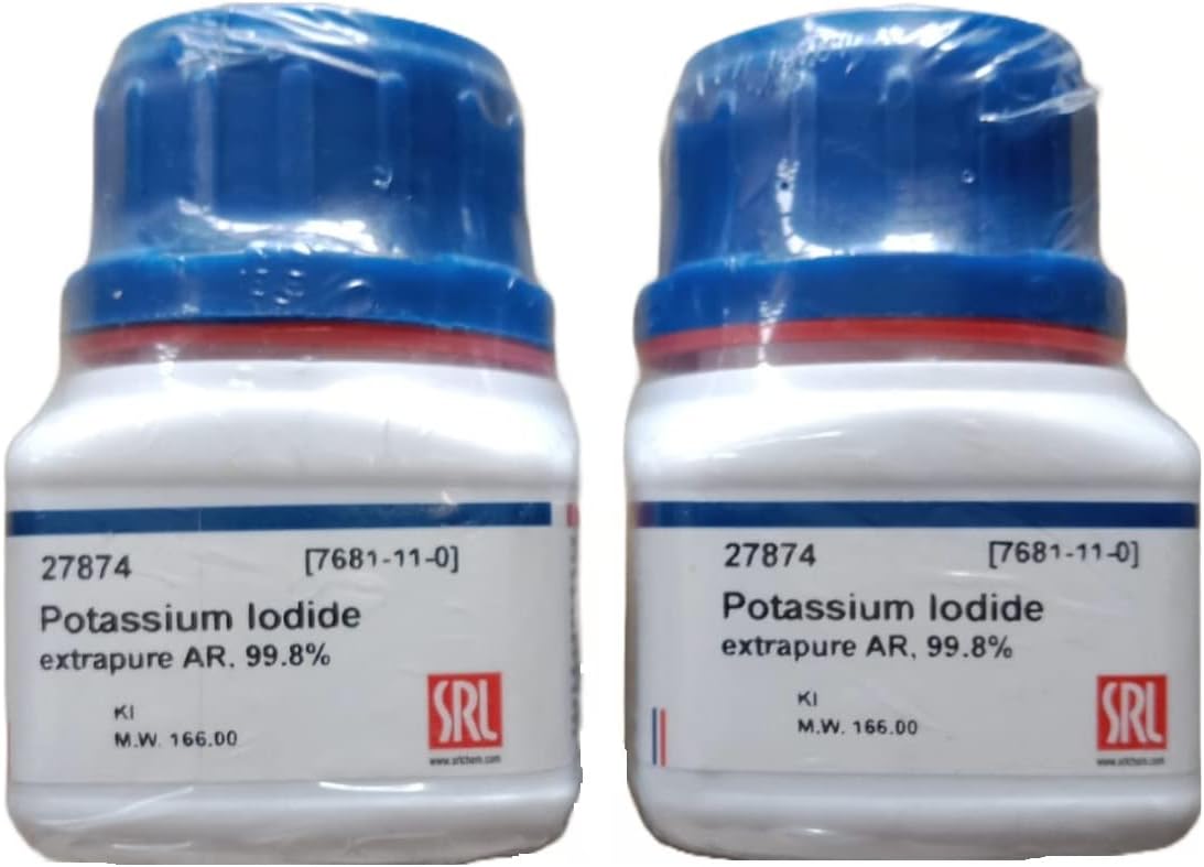 SRL Combo Pack Potassium Iodide Extrapure 50GM (25gm x 2 Pack) ACS ...
