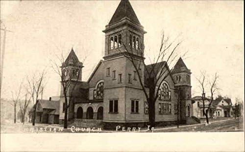 Christian Church Perry Iowa Original Real Photo Postcard (RPPC) at ...