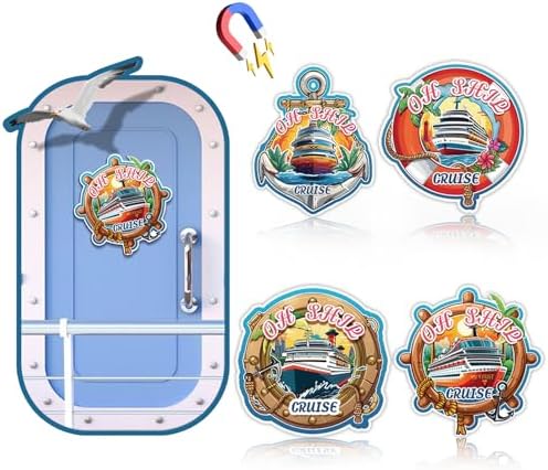Amazon.com: Cruise Magnets for Door Decoration, 8 pcs Fun Cruise Ducks ...