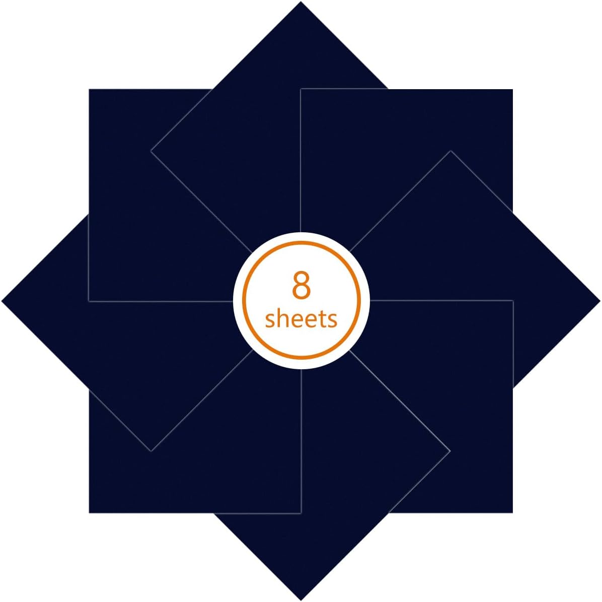 Amazon.com: guangyintong Flock HTV Heat Transfer Vinyl,8 Sheets 12" x ...