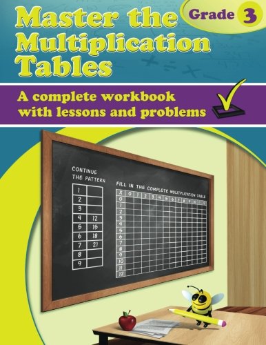 Master the Multiplication Tables Workbook: Miller, Maria: 9781523233748 ...