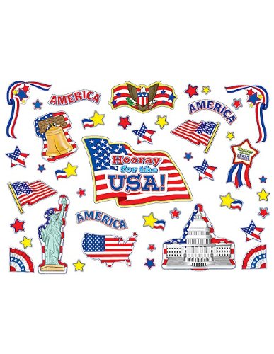 Teacher Created Resources Hooray for the USA! Bulletin Board Display ...