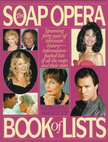The Soap Opera Book of Lists: Waggett, Gerard J.: 9780061009853: Amazon ...