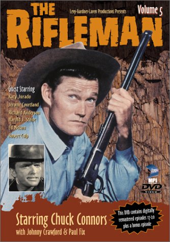 Amazon.com: The Rifleman (Vol. 5) [DVD] : Chuck Connors, Johnny ...