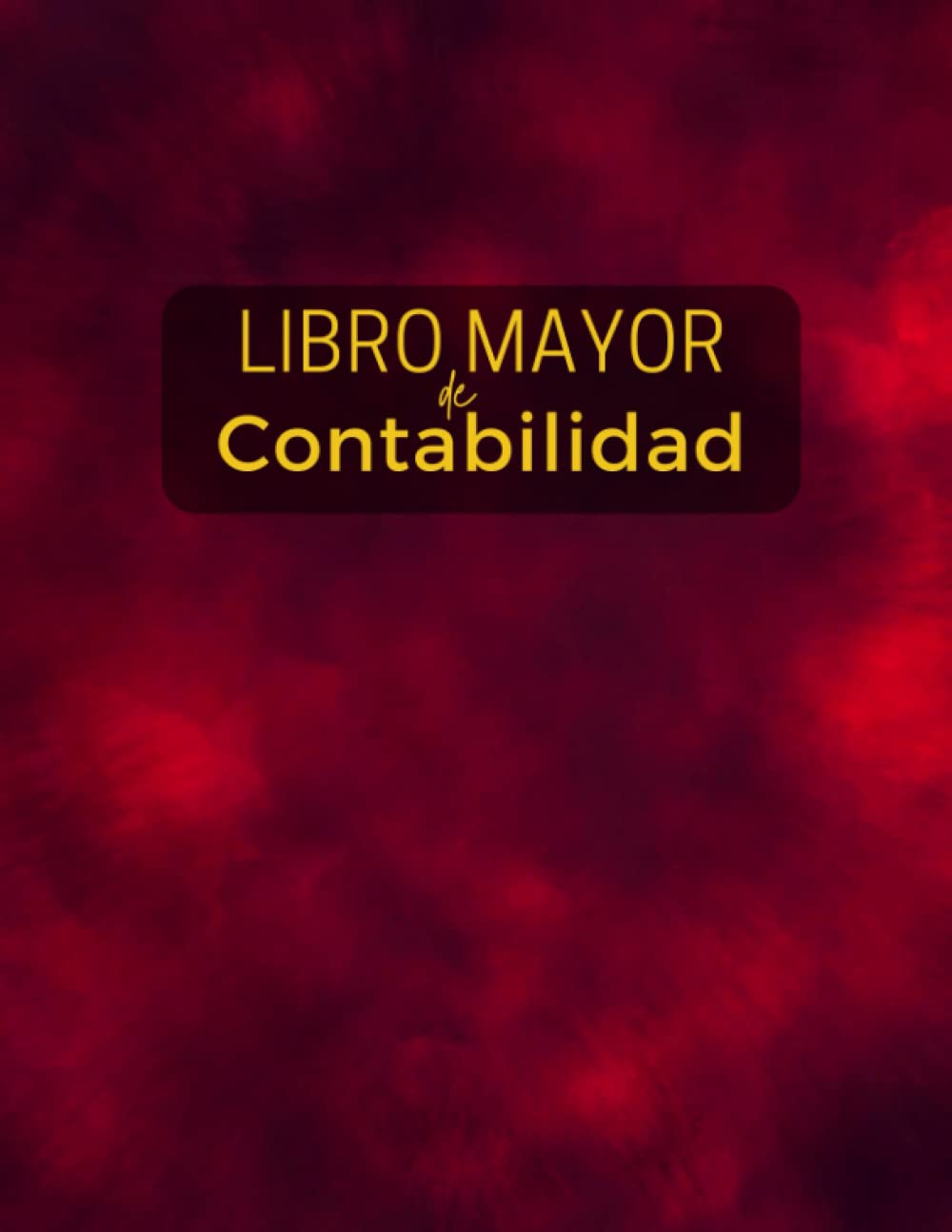 Amazon.com: Libro Mayor de Contabilidad: Libro para Llevar Registro de ...
