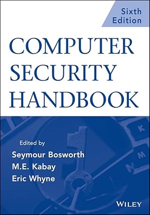 Amazon.com: Computer Security Handbook, Set (Volume 1 and 2 ...