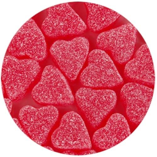 Amazon.com: Cherry Jelly Hearts Candy - 1 LB Bulk Bag