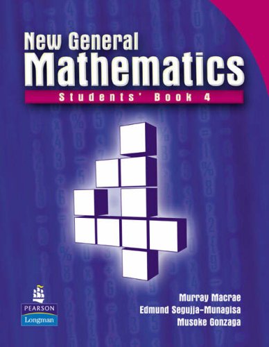 New General Mathematics for Uganda Students' Book 4: Buy Online at Best ...