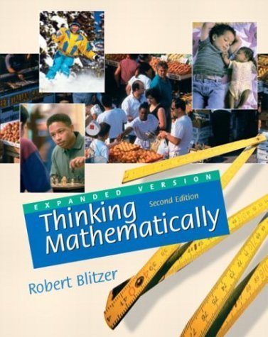 By Robert Blitzer - Thinking Mathematically: 2nd (second) Edition ...