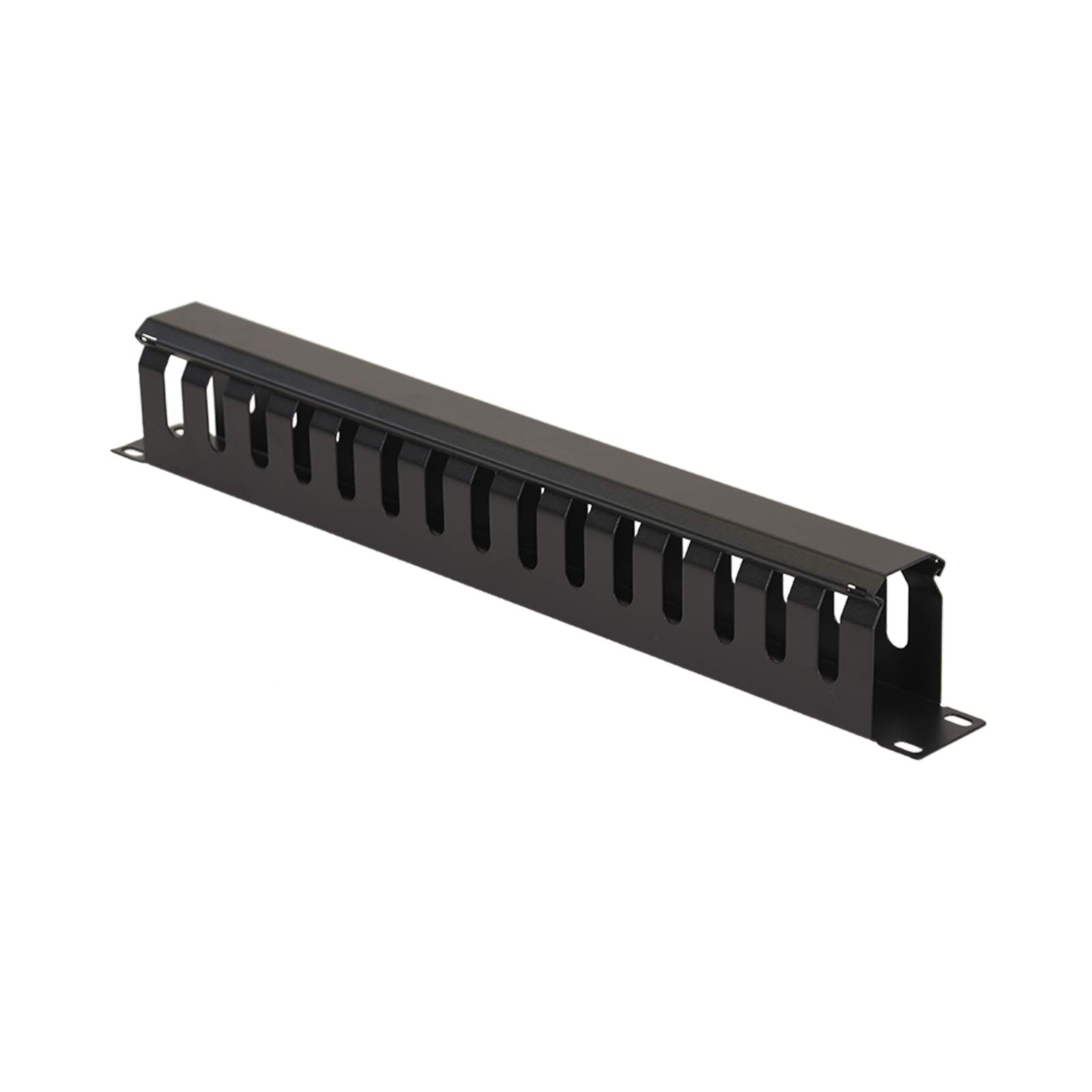 Aeons 1U Horizontal 19-inch Server Rack Mount Cable Management Raceway ...