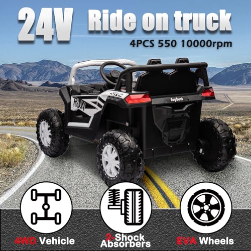 Snapklik.com : Sopbost 24v Ride On Toys For Big Kids Electric Vehicles ...