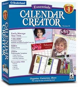 Calendar Creator Version 12 Essentials: Software - Amazon.ca