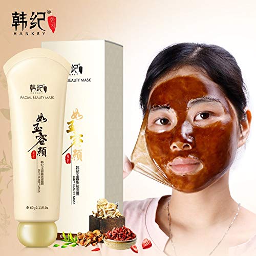 Buy Beautify HANKEY Black Mask Whitening Cream Face Care Suction Facial ...
