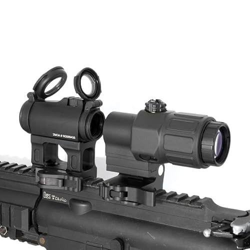 Red Dot Sight With Mount With QD Lever With G33 3X Magnifier Combo ...