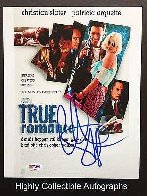 Christian Slater Signed 8x10 Photo Autograph Coa True Romance Aa63850 ...