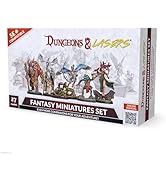 Amazon.com: Dungeons & Lasers NPC Miniatures Pack - 68 Figurines with ...